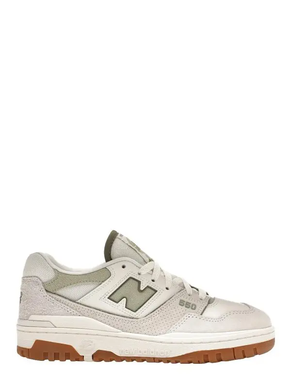 NEW BALANCE 550 Sneakers - White/olive/gum