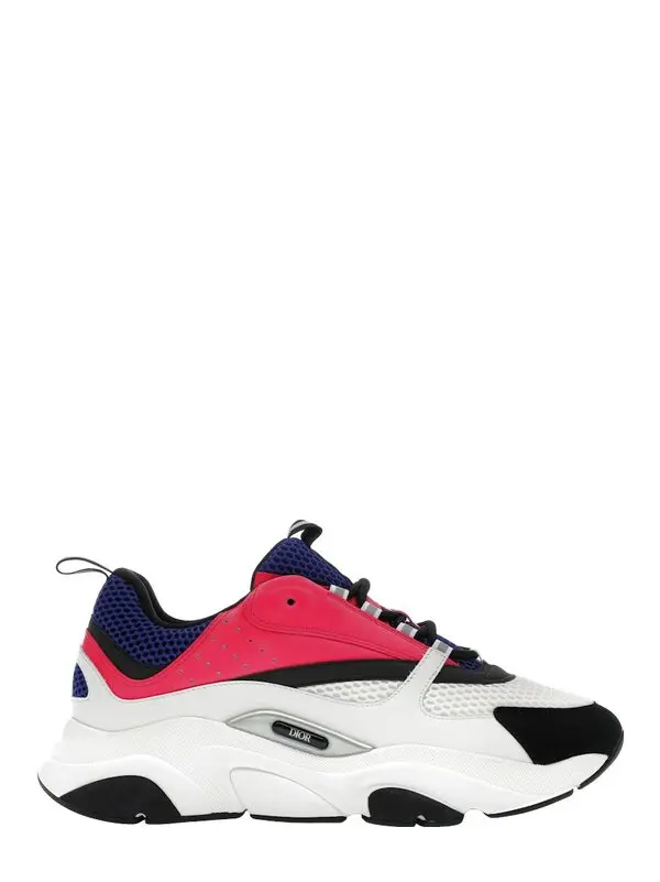 Dior B22 Sneakers - White/neon Pink/purple