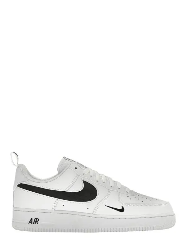 Nike Air Force 1 Low Reflective Swoosh Sneakers - White/black