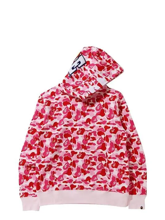 BAPE Abc Camo 2nd Ape Wide Fit Pullover Hoodie - Pink