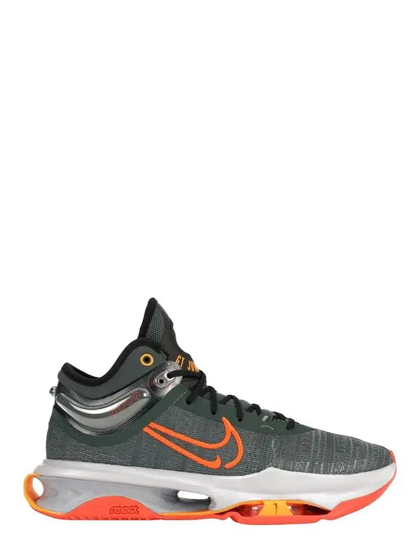 Nike Air Zoom Gt Jump 2 University Sneakers - Vintage Green/safety Orange/black