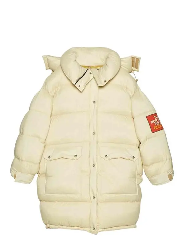 Gucci X The North Face Padded Jacket - Ivory