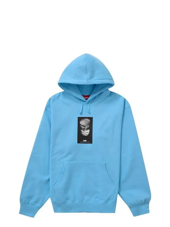 Supreme Soup Can Hooded Sweatshirt - Light Blue