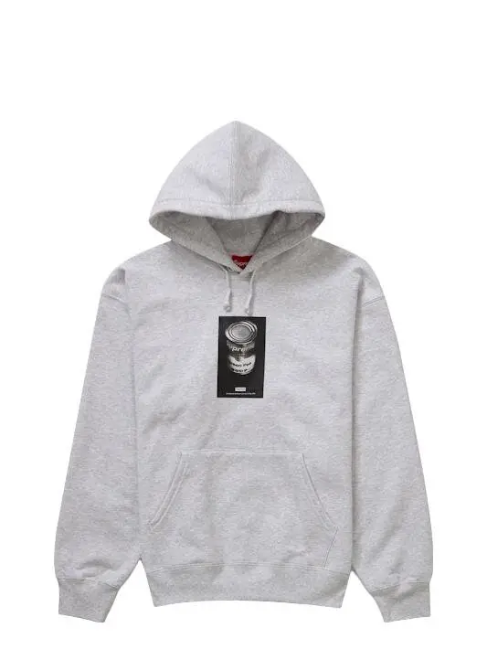 Supreme Soup Can Hooded Sweatshirt - Ash Grey