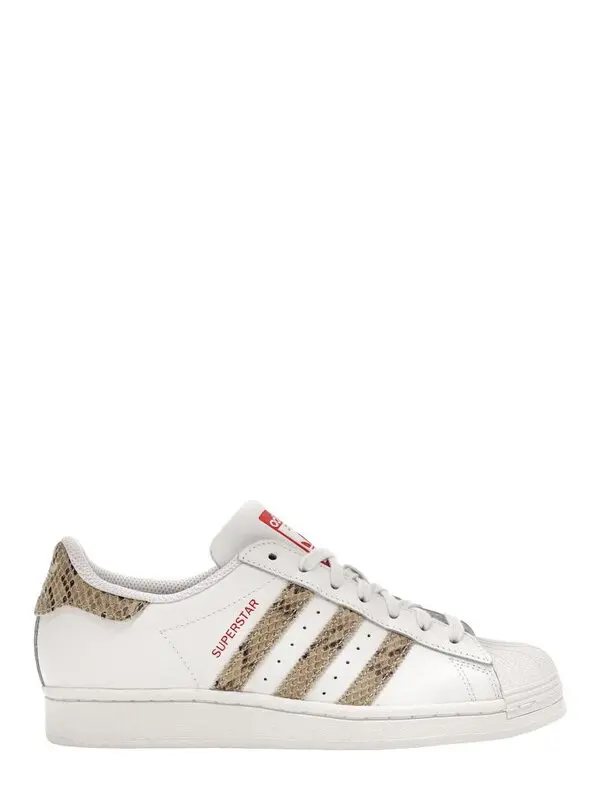 Adidas Superstar Sneakers - Cloud White/wonder White/better Scarelet Red
