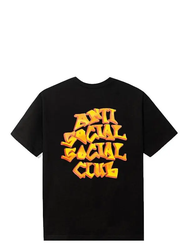 ANTI SOCIAL SOCIAL CLUB Low Brow Tee Shirt - Black