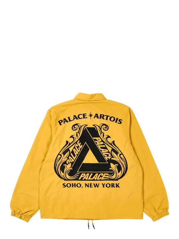 PALACE X Stella Artois Coach Jacket - Gold