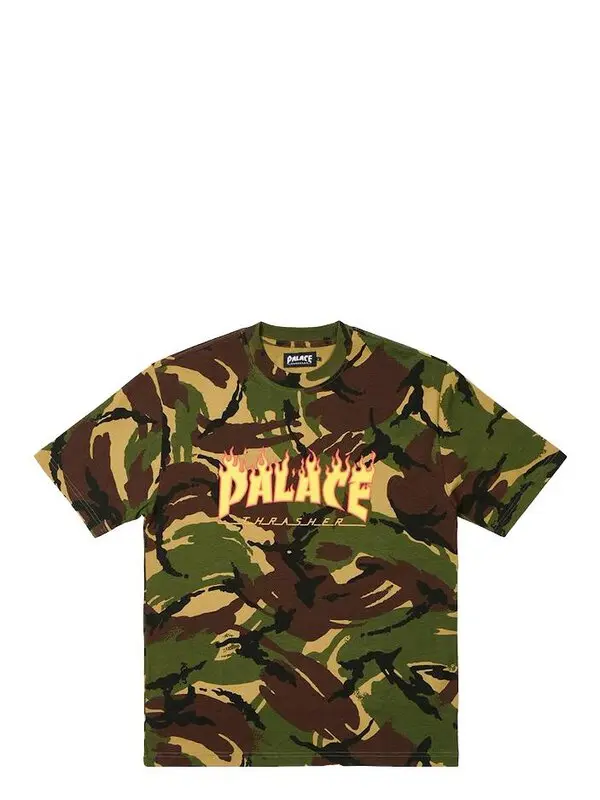 PALACE X Thrasher T-shirt - Camo