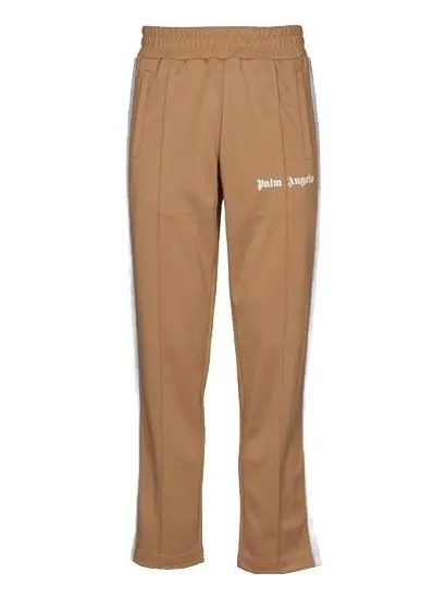 Palm Angels Classic Track Pant - Beige/white