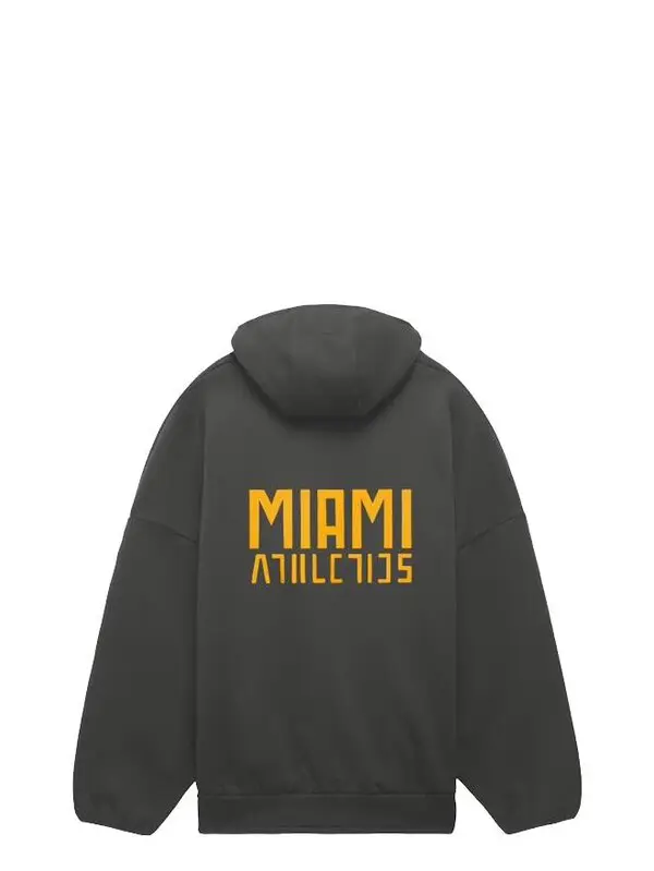 Fear Of God Athletics X University Of Miami Hurricanes Hoodie - Grey