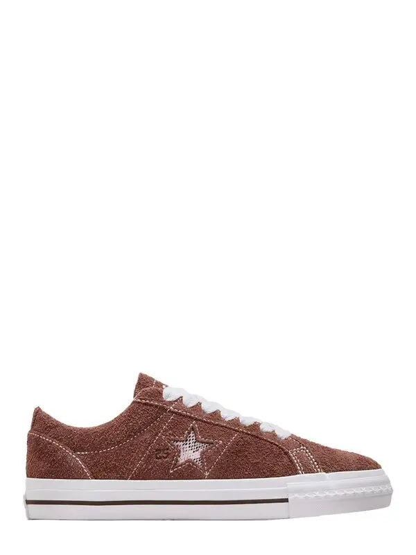 CONVERSE Cons One Star Pro Quartersnacks - Dark Clove/white/cherry