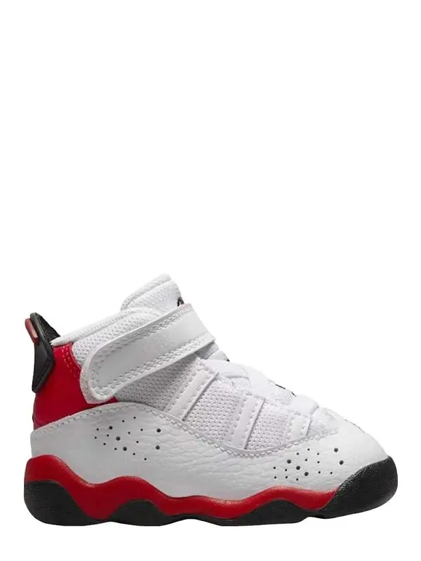 JORDAN 6 Rings Sneakers - White/university Red/black