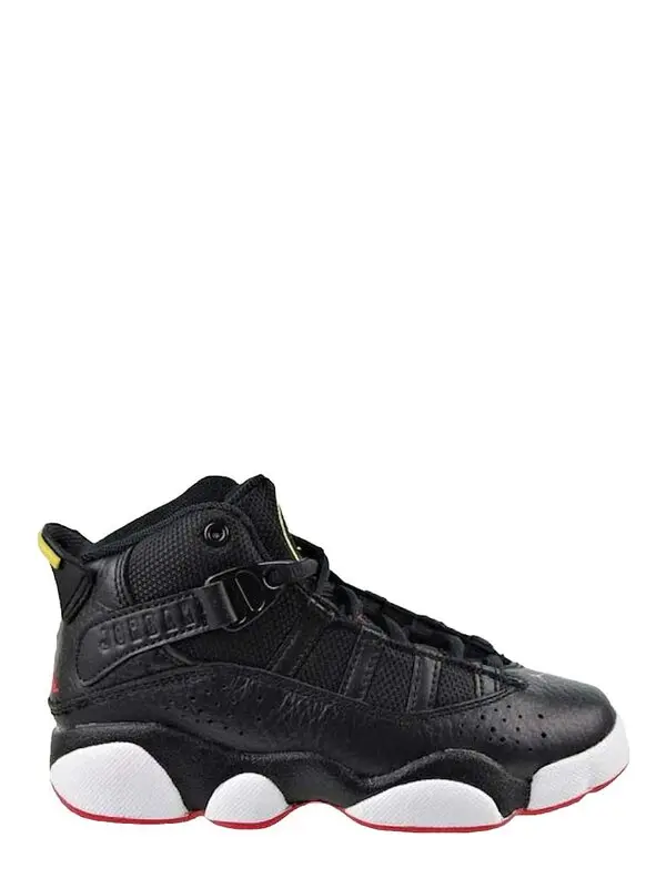 JORDAN 6 Rings - Black/white/yellow Strike