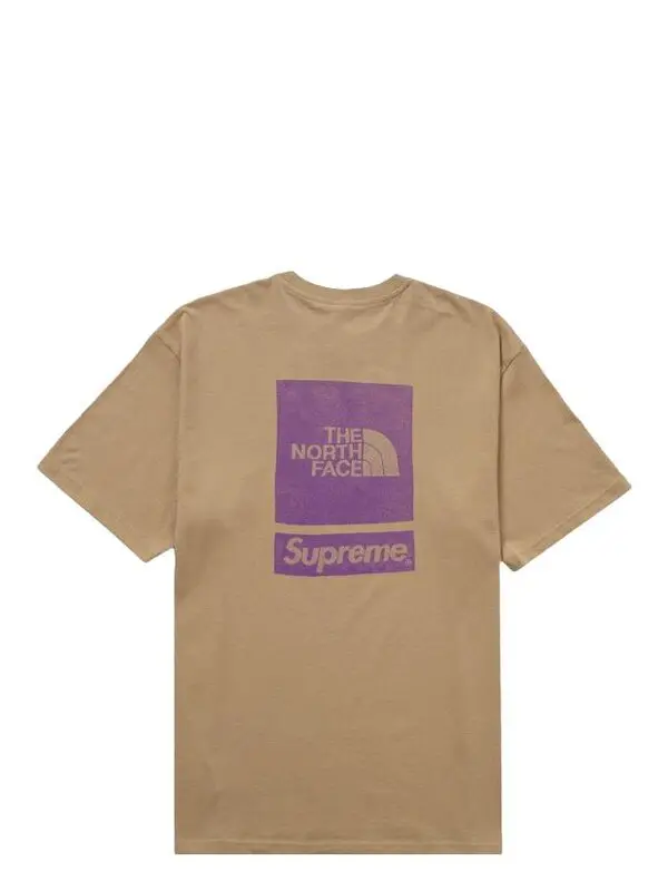Supreme The North Face Short Sleeve Top Tan - Khaki