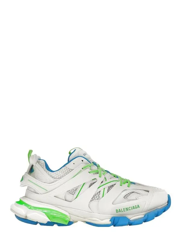 Balenciaga Track Sneakers - White/neon Green/blue