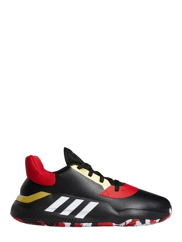 Adidas Pro Bounce 2019 Low Sneakers - Core Black/cloud White/scarelet Red