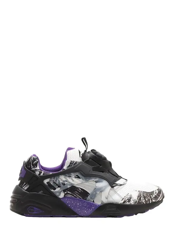 PUMA Disc Blaze Atmos Suminagashi Sneakers - Black/white/purple