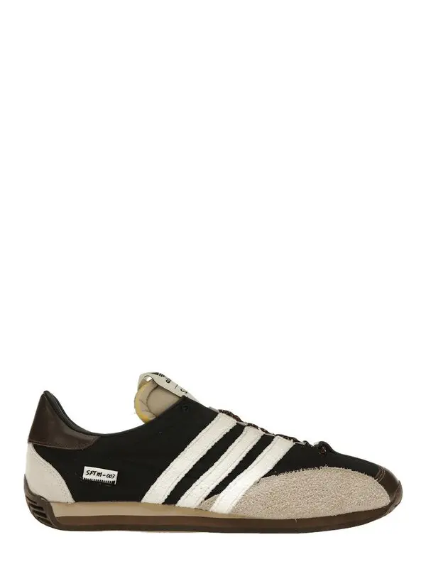 Adidas Country Og Low Song For The Mute Sneakers - Core Black/core White/wonder Beige
