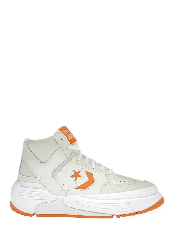 CONVERSE Weapon Cx Mid High-top Sneakers - Egret/sun Ray/white