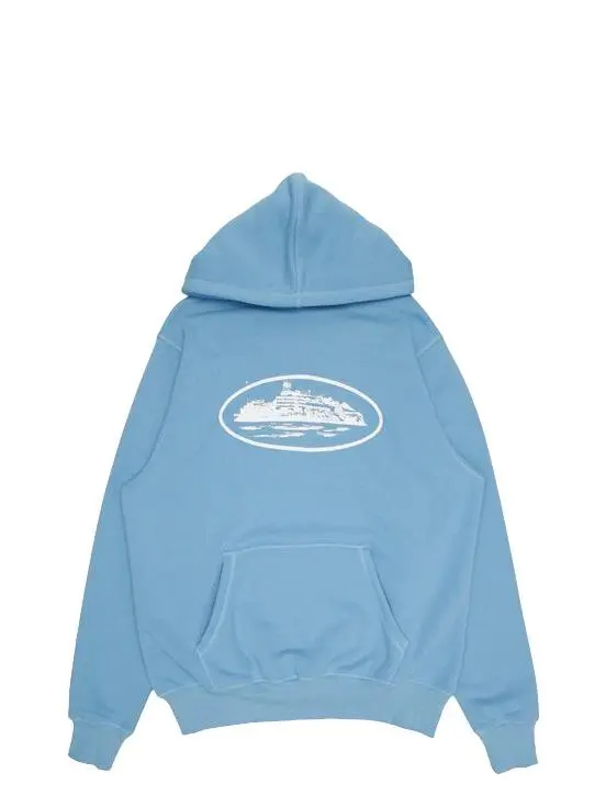 CORTEIZ Alcatraz Hoodie - Baby Blu