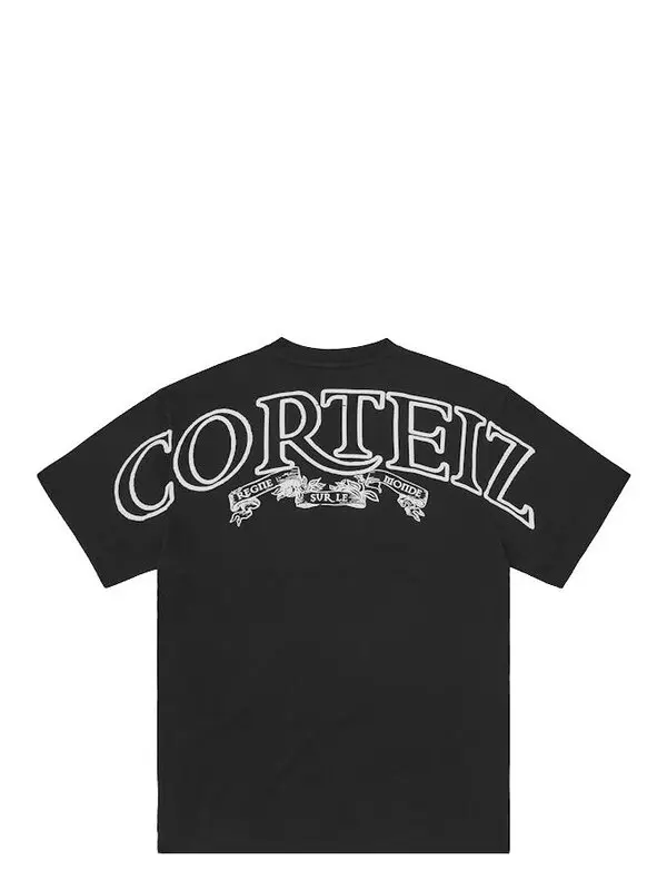 CORTEIZ Royale Heavyweight Tee Shirt - Black