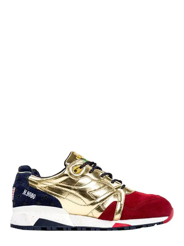 DIADORA N9000 Social Status Rio Olympic Medalsin - Gold/red