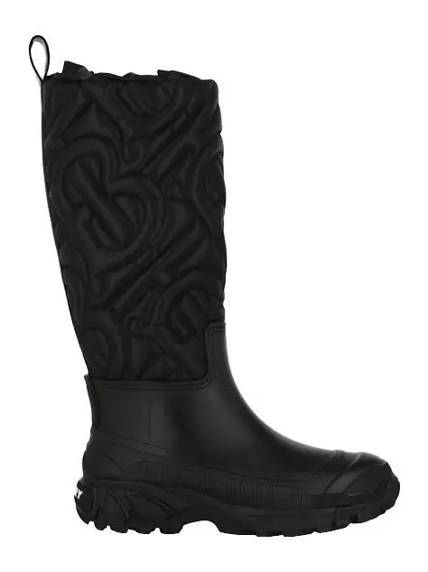 Burberry Padded Monogram Boot - Black