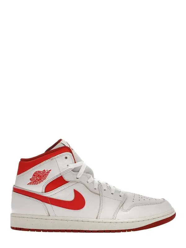 JORDAN 1 Mid Se - White/lobster/dune Red