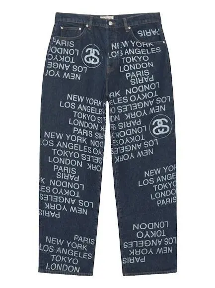 StÜssy Big Ol' Denim City Link Jean - One Wash