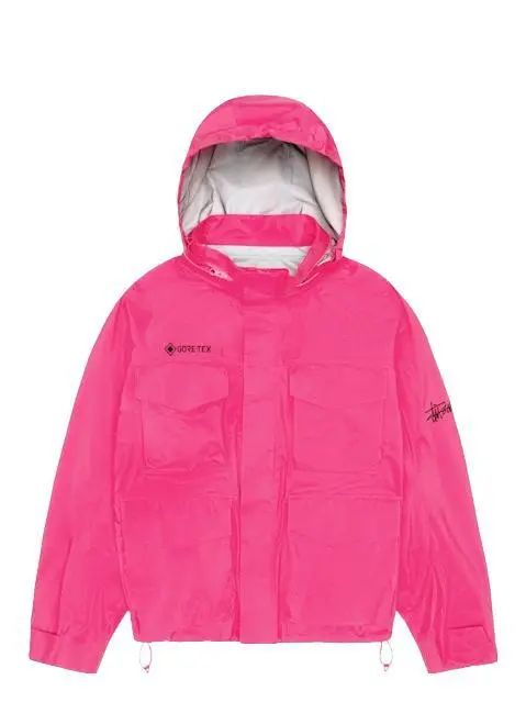 StÜssy Gore-tex M65 Jacket - Magenta