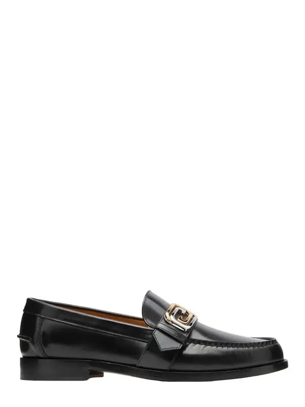 Gucci Gg Buckle Loafer - Black
