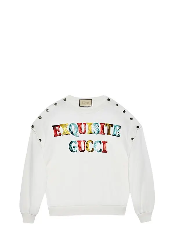 Gucci Exquisite Sweatshirt - White