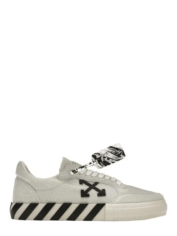 Off-White Off Vulc Low Arrow Sneakers - White/black
