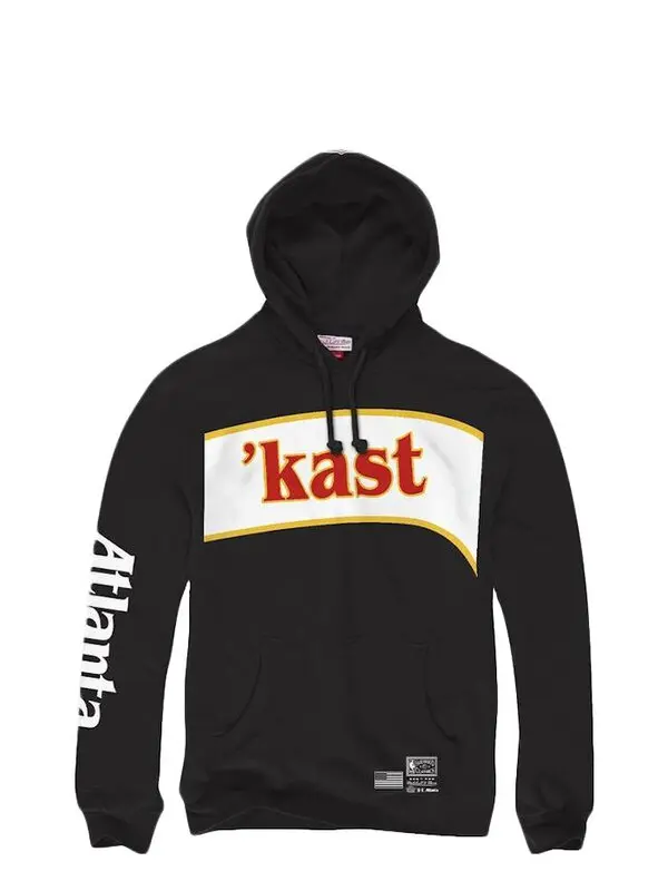 Mitchell & Ness Outkast X Atlanta Hawks Hoodie - Black