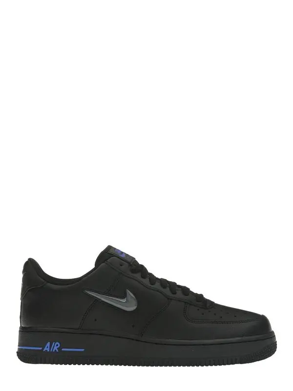 Nike Air Force 1 Low Jewel Sneakers - Black/wolf Grey/game Royal