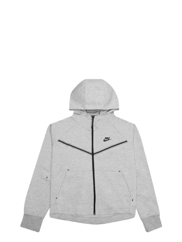 Nike Sportswear Tech Fleece Windrunner Full Zip Hoodie - Dark Grey Heather/black