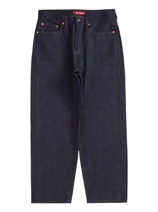 Supreme Rigid Baggy Selvedge Jean - Rigid Indigo