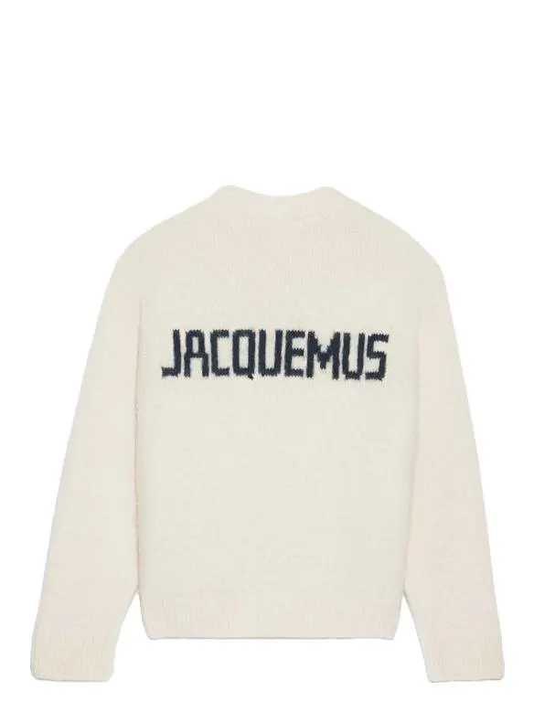 Jacquemus La Maille Pavane Knitwear - Off/white