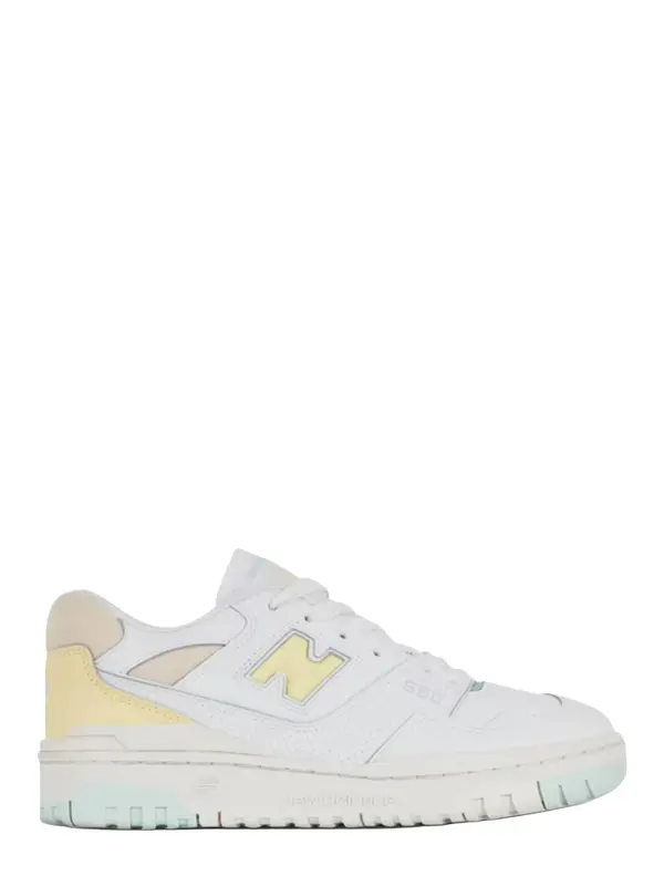 NEW BALANCE 550 Sneakers - White/pink/yellow