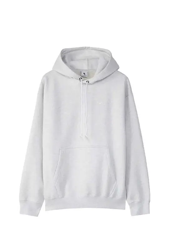 Nike Solo Swoosh Fleece Hoodie - Birch Heather