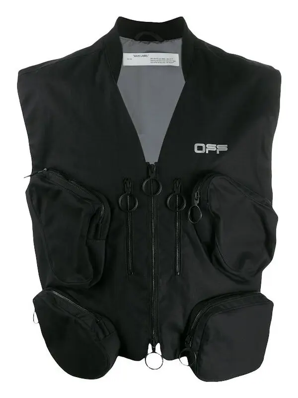 Off-White Tactical Pocket Vest - Black