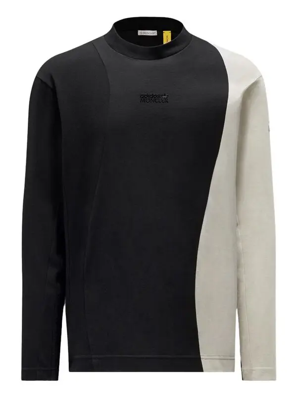 Moncler X Adidas Originals Jersey Long Sleeve T-shirt - Black & White