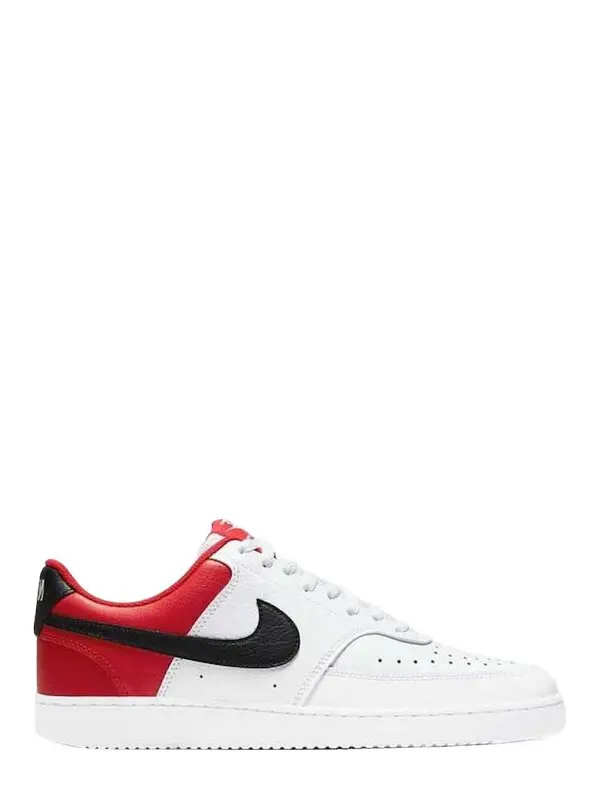 Nike Court Vision Low Sneakers - White/black/university Red