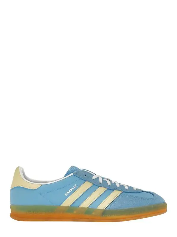 Adidas Gazelle Indoor Sneakers - Semi Blue Burst/almost Yellow/cloud White