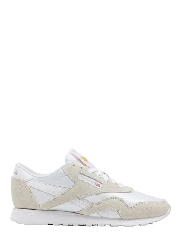 REEBOK Classic Nylon Sneakers - White/light Grey
