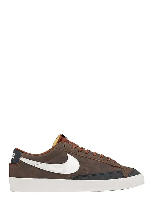 Nike Blazer Low 77 Premium Vintage Certified Fresh Sneakers - Pecan/sail/off Noir