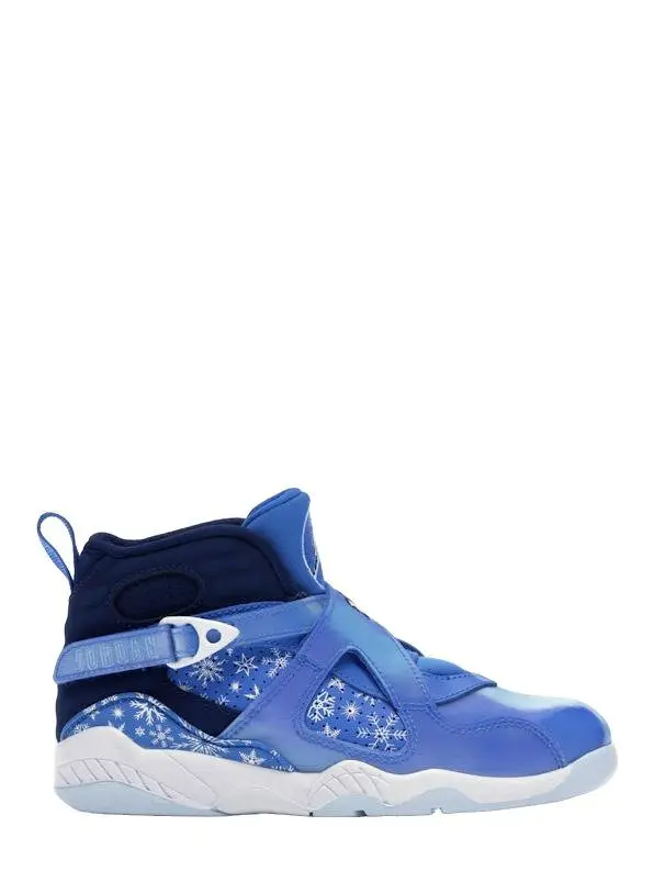 JORDAN 8 Retro Sneakers - Cobalt Blue Blaze/blue Void/white
