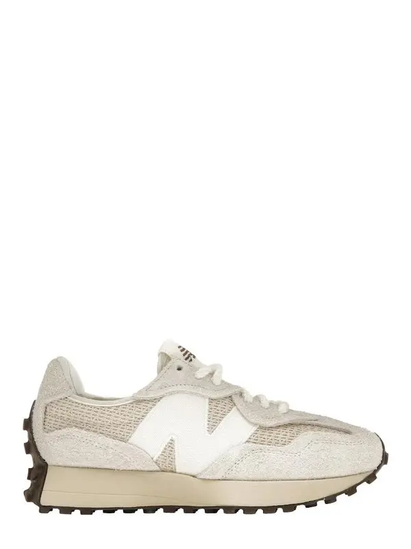 NEW BALANCE 327 Lace-up Sneakers - Cream