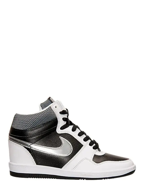 Nike Force Sky High Sneakers - Black/metallic Silver/white