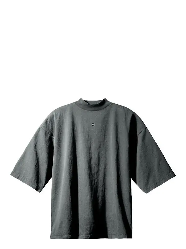 Yeezy Gap Logo 3/4 Sleeve Tee Shirt - Dark Green
